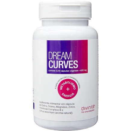 Dream Curves Termogênico, Divinitè 120 Cápsulas. Loja Mais Saudavel